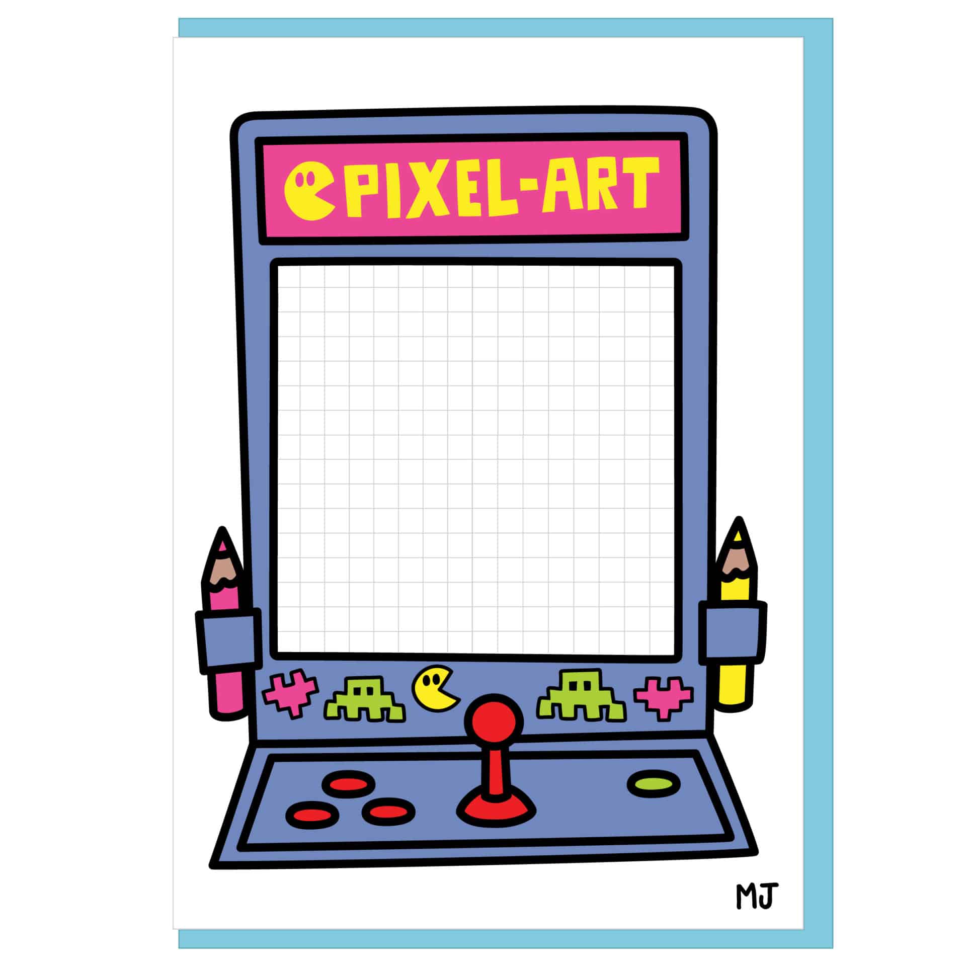 Pixel Art | Creative Game Card - Lunartik